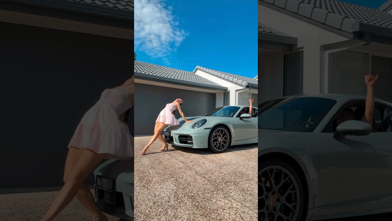 NEW DANCE PARTNER UNLOCKED! 😅🤭 #porsche911 #shorts