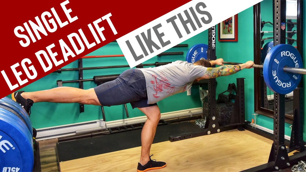 How to Do the Single Leg Romanian Deadlift