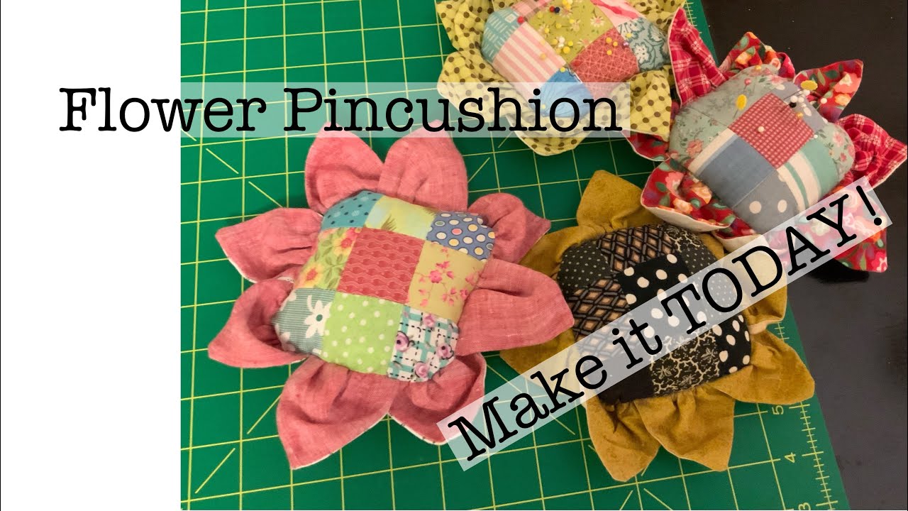 Flower Pincushion | Make one TODAY!