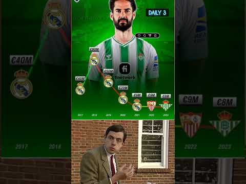 Isco market value #isco #football #marketvalue