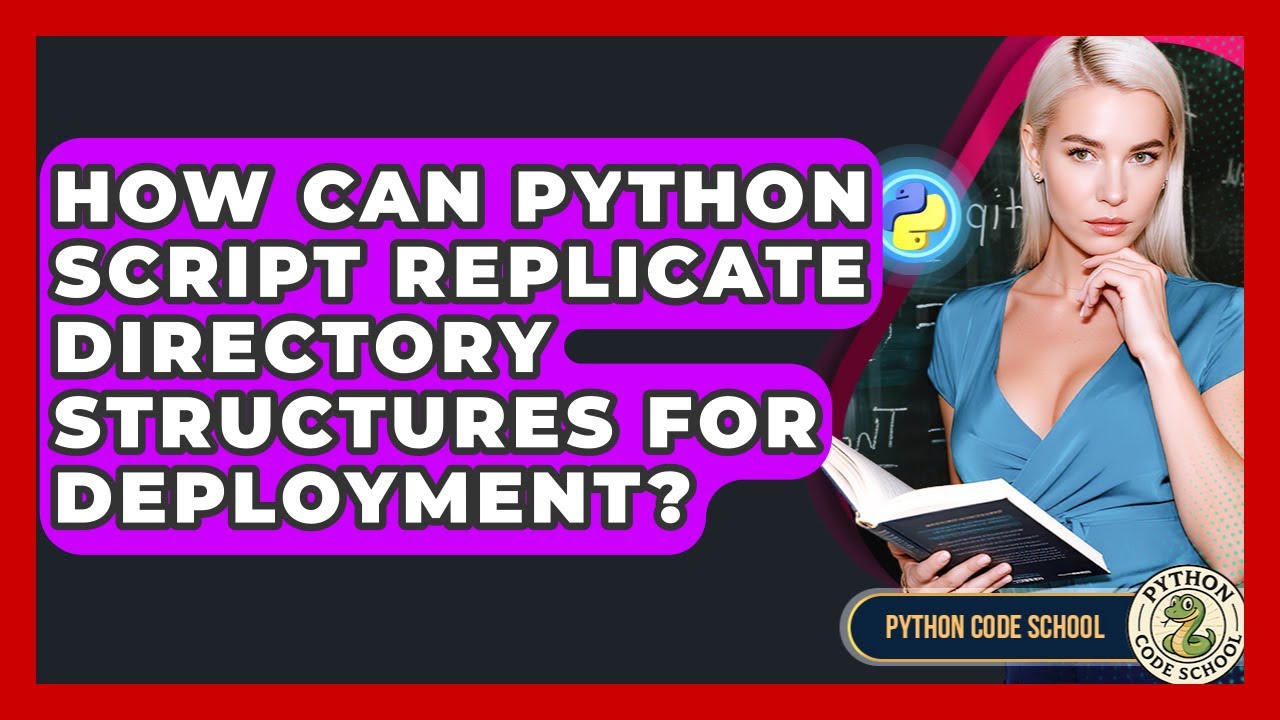 How Can Python Script Replicate Directory Structures For Deployment? - Python Code School