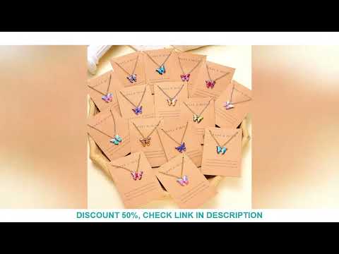 5Pcs/Set Fashion Vintage Style Women Necklace Set New Butterfly Pendant Necklace Set Gift For Women