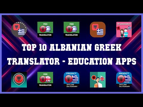 Top 10 Albanian Greek Translator Android Apps