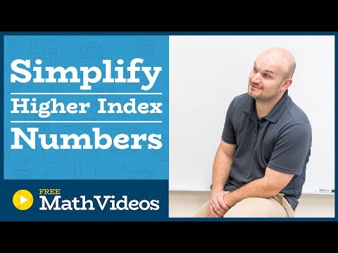 Master Simplifying the higher root of a number