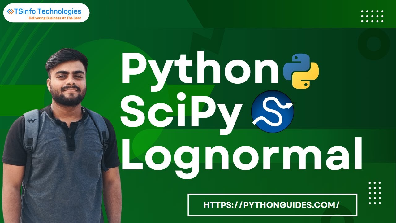 How to use the Lognormal variable of the Python Scipy | Python Scipy Lognormal