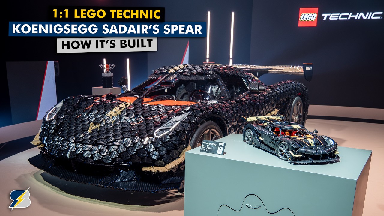 Lego Technic Koenigsegg Sadair’s Spear : notre aperçu exclusif avant ...