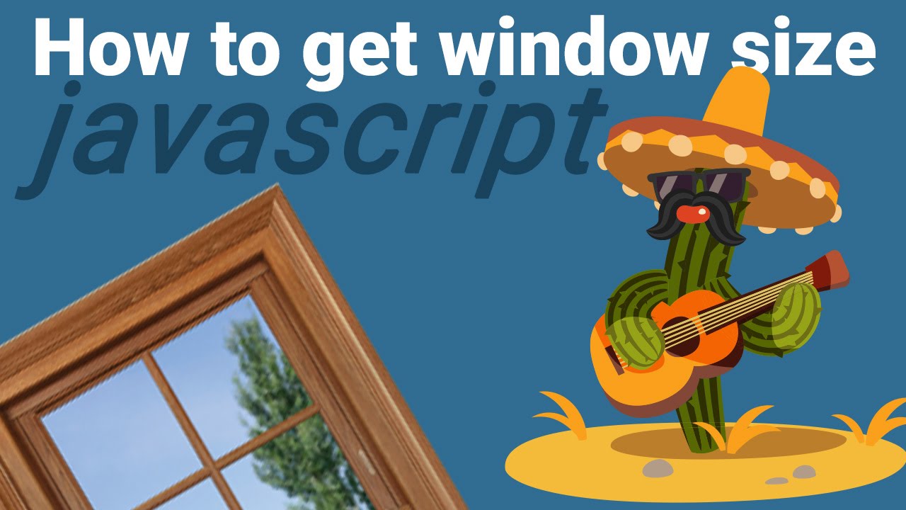 Javascript - How to get window size in javascript?