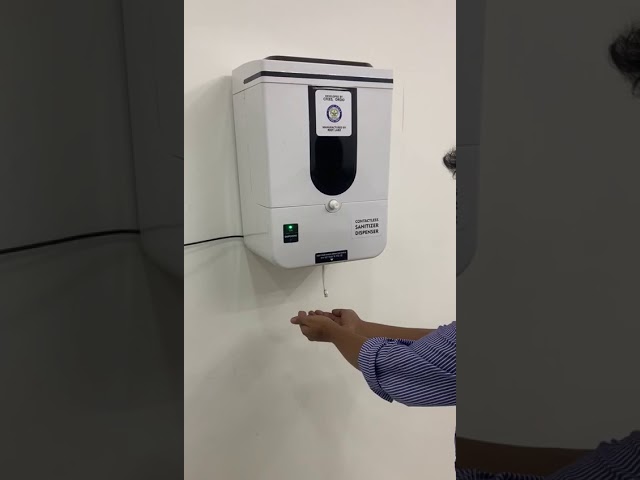 Automatic Mist Based Sanitizer Dispensing Machine - Oak Mist DRDO 1.2 ...