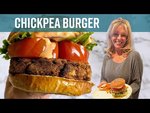 Chickpea Burgers | Kathy's Vegan Kitchen