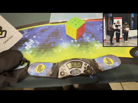 32.75 3BLD Single [PR] | 2nd Place at Canada Best in the West 2024