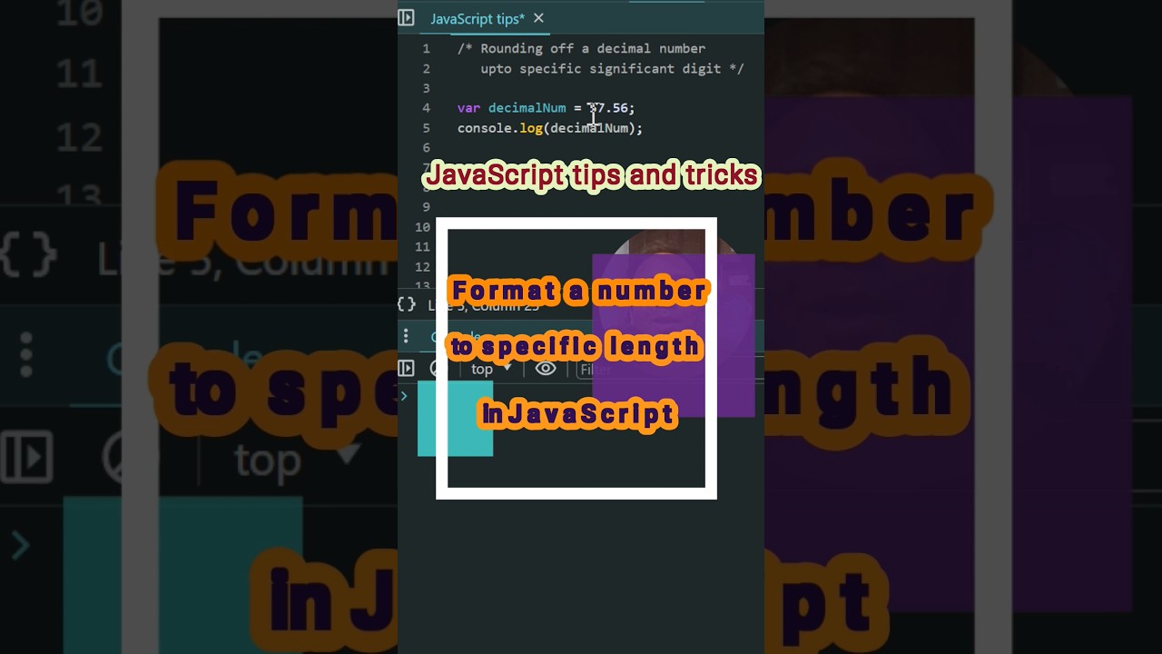 toPrecision method in JavaScript #jsbyjs #coding #learning #shorts