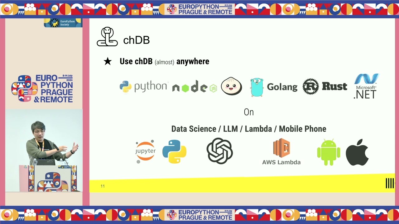 chDB: The Blazing Fast SQL Engine for Data Science — Auxten Wang