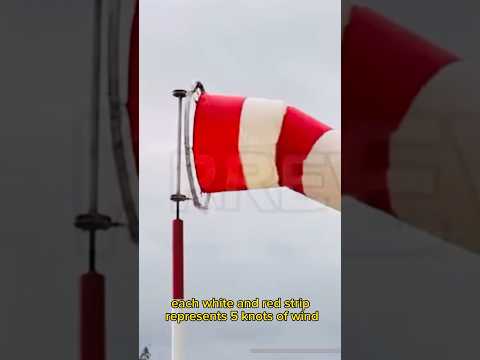 Wind Sock Stripe Meaning Explained! 🧐 #aviation #socool