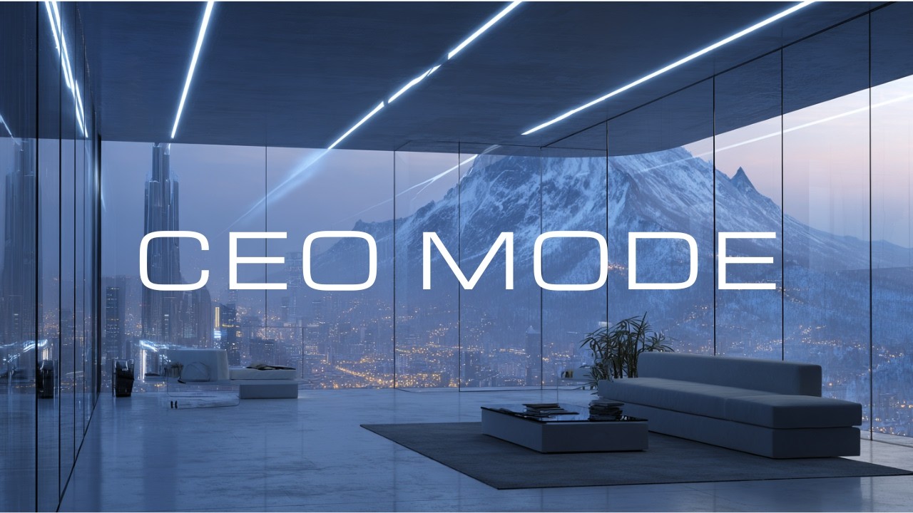Deep Focus Music for Morning Work Session | CEO Mode