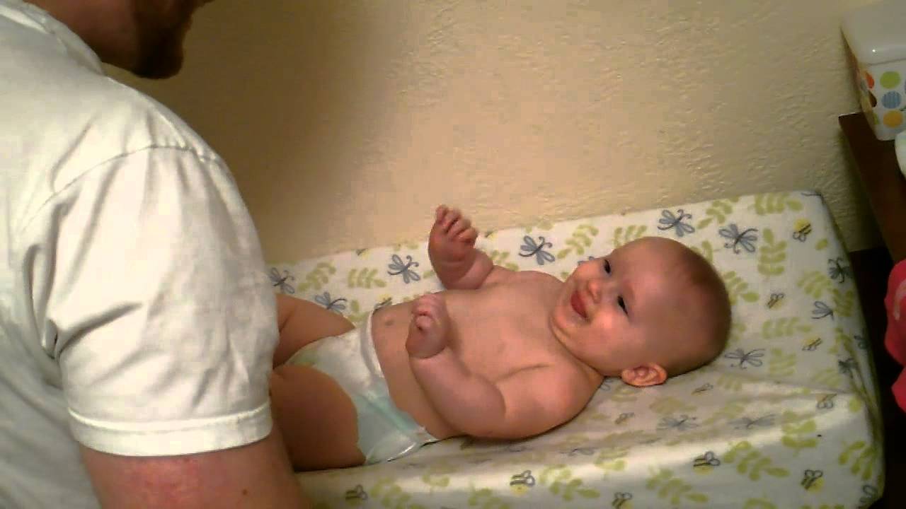 Daddy Tickles Ava