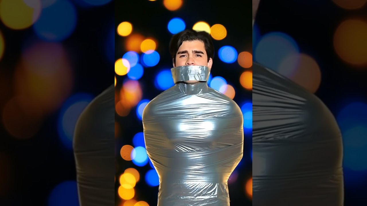 Magic silver duct tape on Aaron Mercury