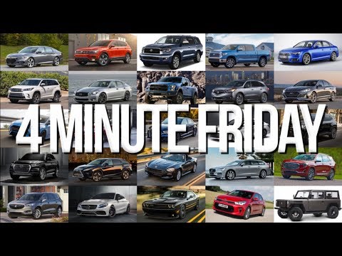 CAFE and the EPA, California (again), Tons of VWs, and a Giveaway! - 4 Minute Friday (4/6/18)