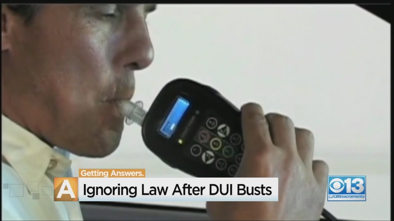 Ignoring The Law After DUI Busts