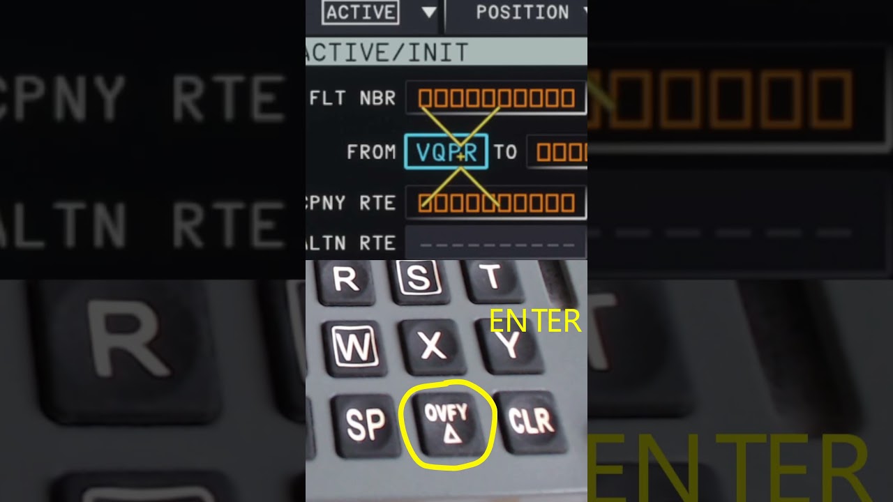 inibuilds A350 v1.1 FLT plan fast input #flightsim #msfs2020