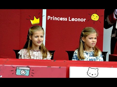 Princess Leonor being adorable (✿◠‿◠)