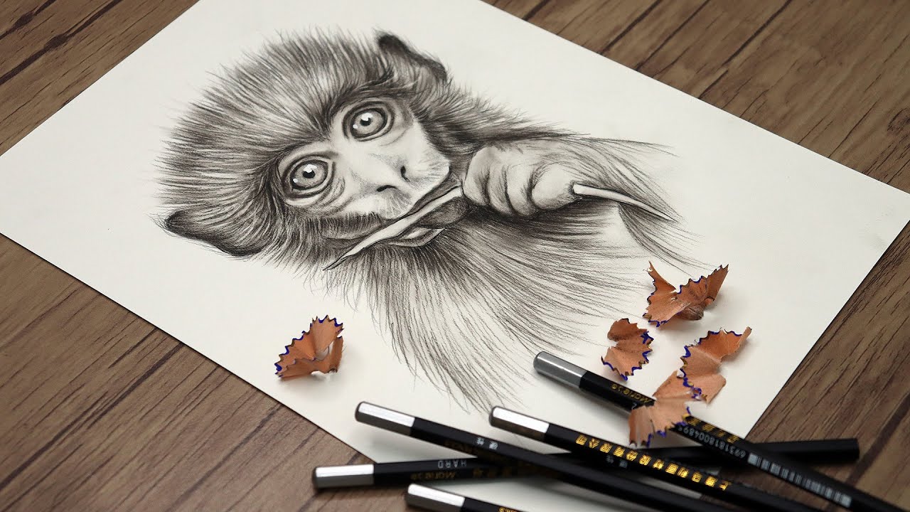 Step-by-Step Monkey Drawing for Realistic Results