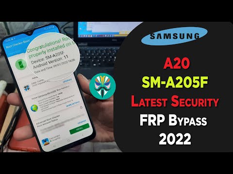 SAMSUNG A20 SM-A205F Root New Method 2022 | How to Root Samsung A20 Android 1 |Root Samsung A20