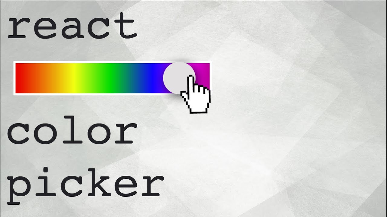 React Color Picker Tutorial