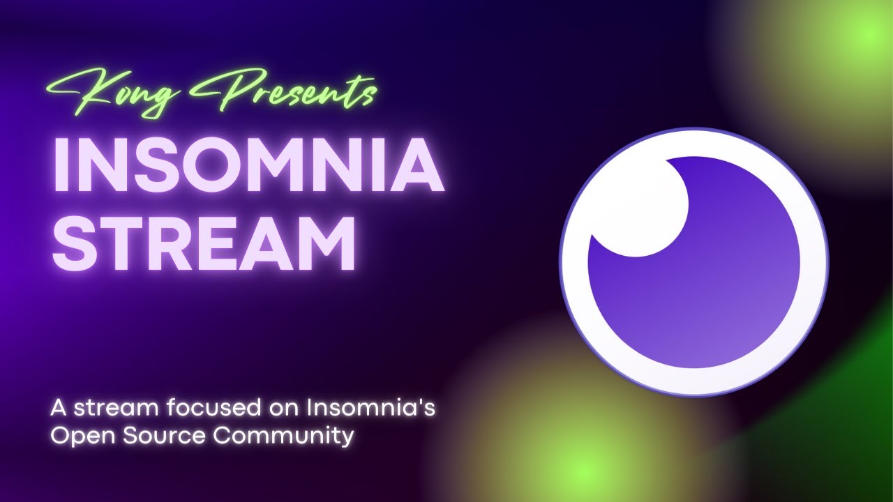 Insomnia Stream 2022 07 26 - Plugin Authors of Insomnia Documenter