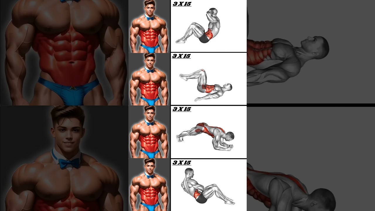 six pack abs exercises #shorts #abs #sixpackabs #shortvideo  #absworkout