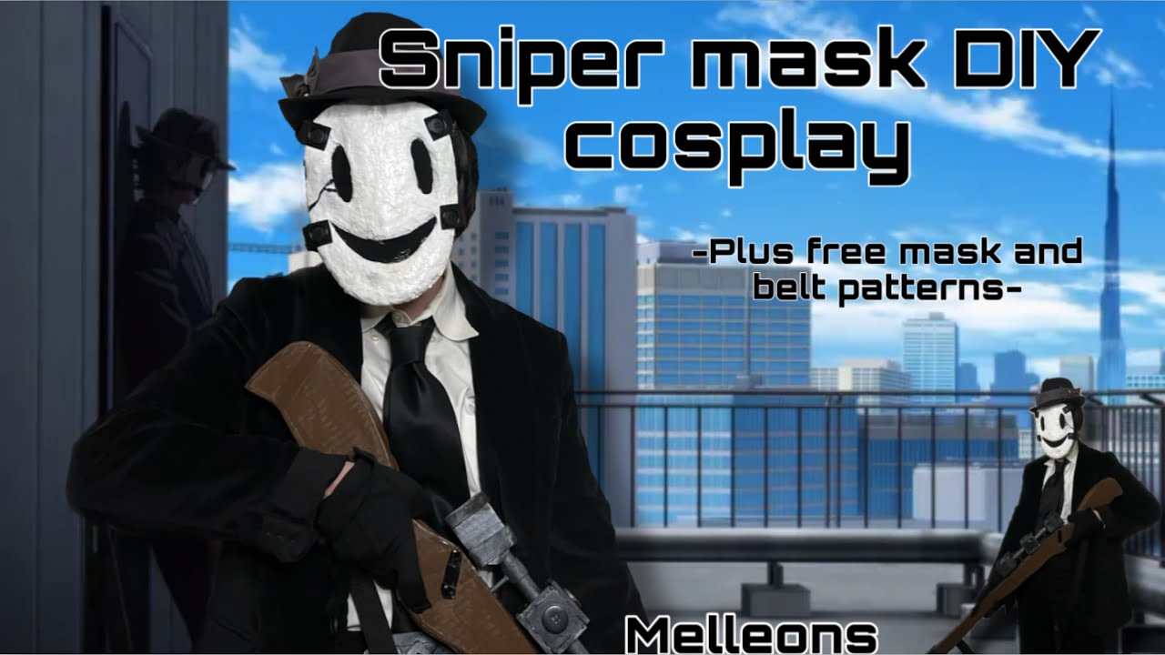 Sniper Mask DIY Cosplay- Free Patterns