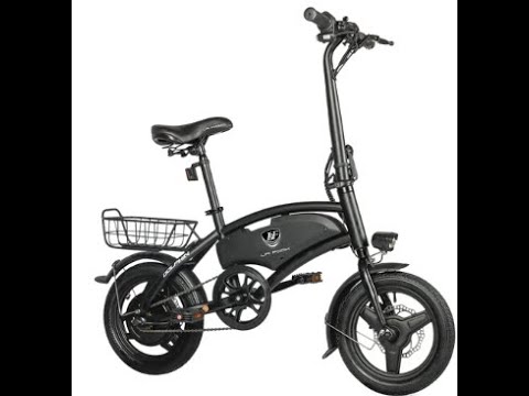 LAIFOOK Dolphin Folding Electric Bike, 250W Motor, 36V 7.8AH 14-inch Tire, 25km/h Max Speed EU9.NL