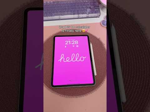 iPadOS 18 calculator π€―π iPad apps | iOS 18 | apple pencil | iPad note taking tips | digital notes