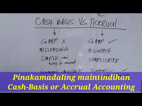 Cash-Basis or Accrual Accounting? Anong method ang gagamitin ko sa aking negosyo?