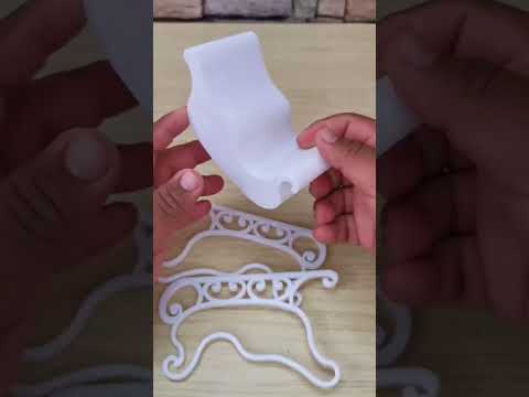 Trineo para decoración de navidad impreso en 3D #impresion3d #impresoen3d #impresora3d #navidad