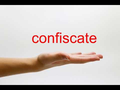 How to Pronounce confiscate - American English