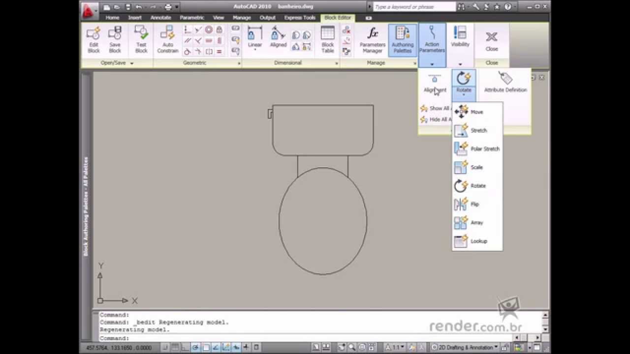 Block flip and alignment actions - Flip and Alignment - M2A3