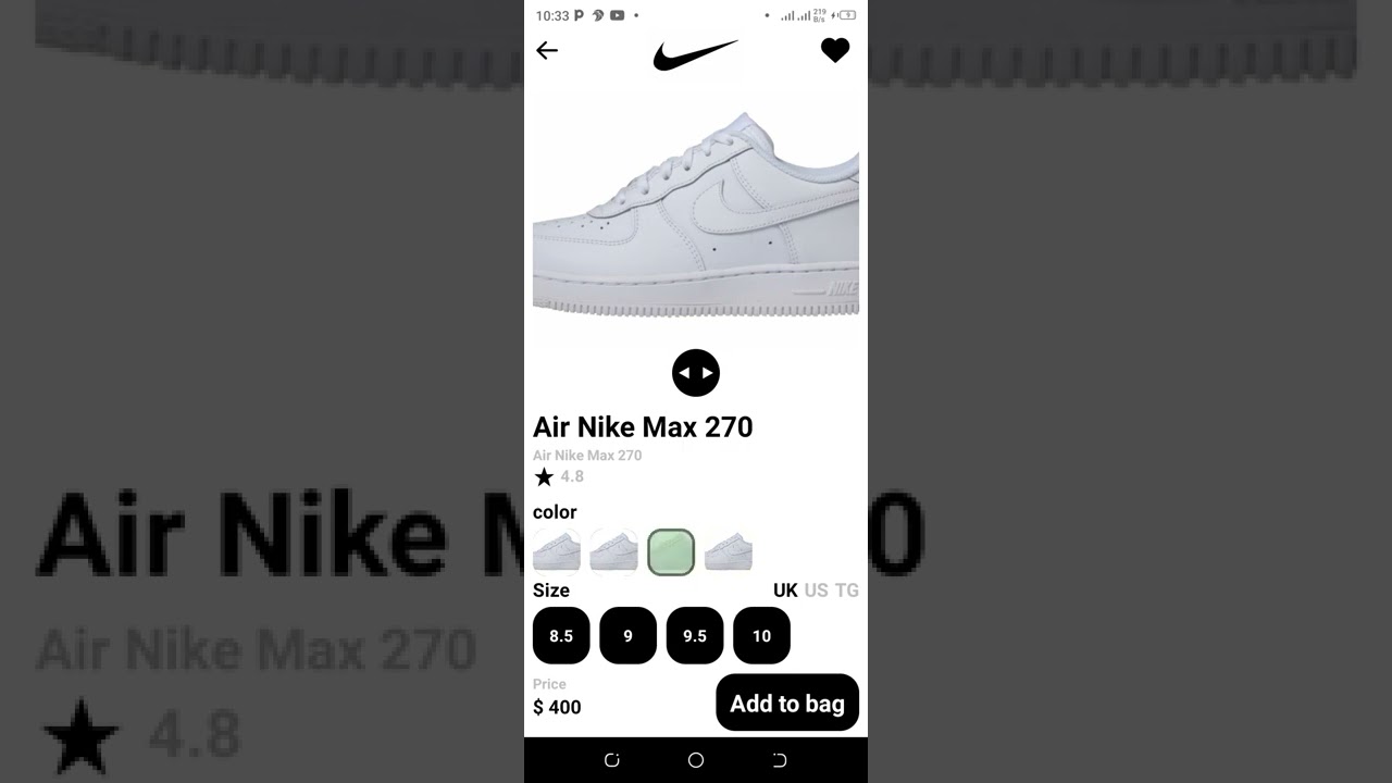 react native shop app