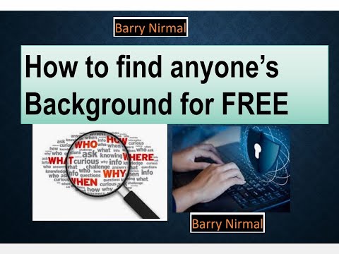 Free Background Checks for USA- Credit Report, Evictions, Criminal Records- Search Anyone
