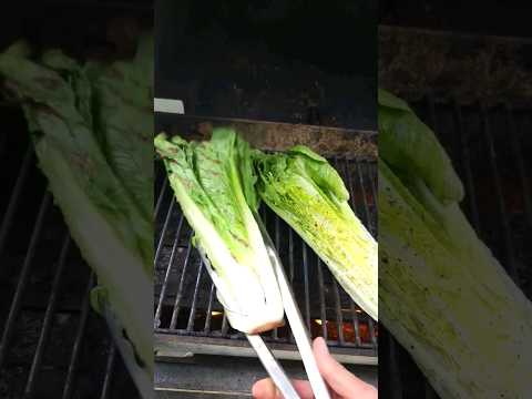 Grilled Caesar Salad! #summergrill #longweekend #grill