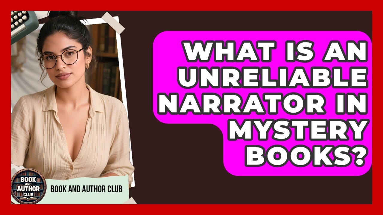 What Is An Unreliable Narrator In Mystery Books? - Book and Author Club