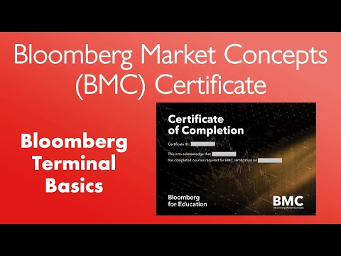 Creating a Bloomberg Market Concept (BMC) login