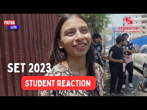SET 2023| SYMBIOSIS ENTRANCE TEST 2023| SET EXAM REACTION| SYMBIOSIS ENTRANCE TEST STUDENT REACTION