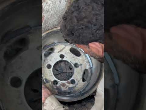 How to weld new rim plate #repair #repairing #rimrestoration #rims #rimurutempest