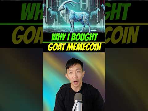 Why I bought the memecoin GOAT #altcoins #crypto #goat