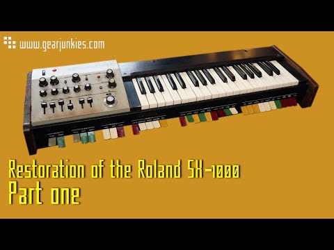 Roland SH-1000 restoration Part One