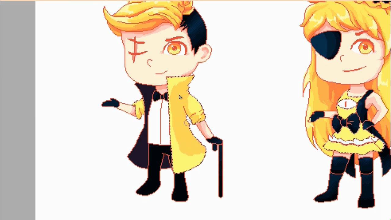 Bill Cipher - Gravity Falls [PixelArt]
