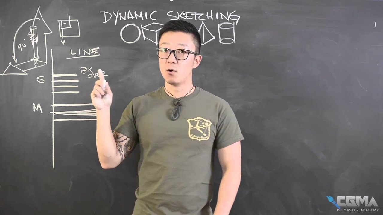 CGMA | Dynamic Sketching 1 with Peter Han