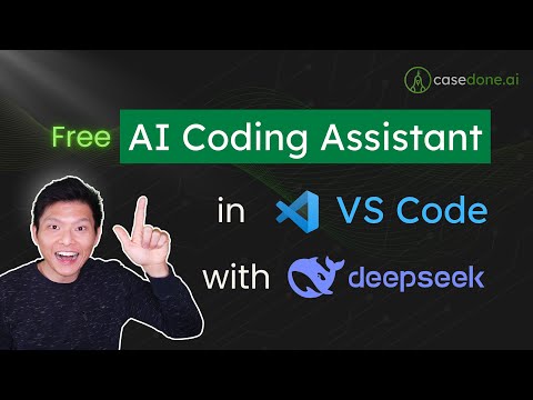Free AI Coding Assistant in VS Code with Ollama, DeepSeek, Qwen, Nomic AI models