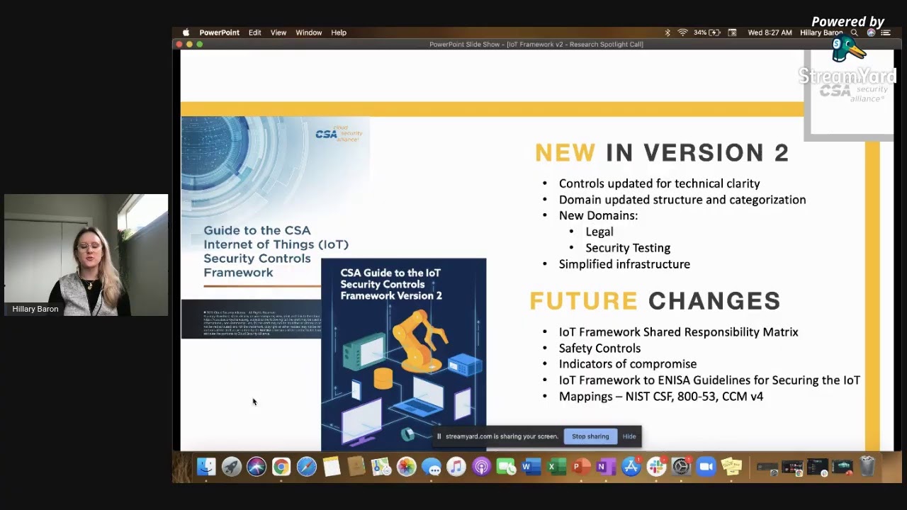 Updates to IoT Controls Framework