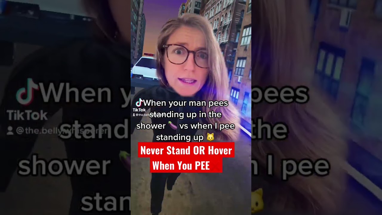 Never Stand Or Hover When You PEE!